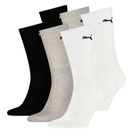 Puma Sportsocken Herren Gr&ouml;&szlig;e 47/49 graumeliert / schwarz / wei&szlig;