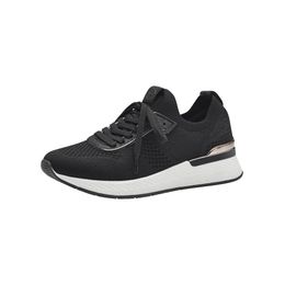 Tamaris Sneaker Damen Gr&ouml;&szlig;e 42 schwarz / silber