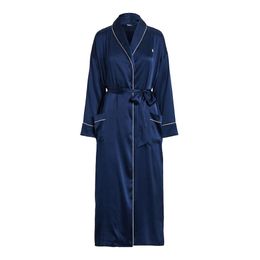 Polo Ralph Lauren Short Bathrobe ' Heritage Silk ' female Blue size XXL