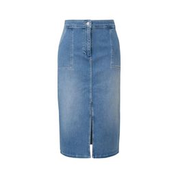 comma, Comma Casual Identity Skirt female Blue size 32