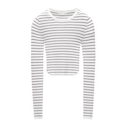 Pull&Bear Pull&Bear Pullover Damen Gr&ouml;&szlig;e M schwarz / wei&szlig;
