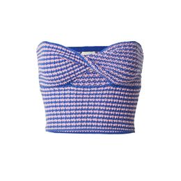 ABOUT YOU X Laura Giurcanu Knitted Top 'Linda' female Blue, Pink size XS