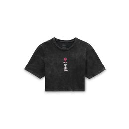 Vans Shirts 'HEARTBREAKER CREW CROP II' Damen Gr&ouml;&szlig;e XL mischfarben / schwarz
