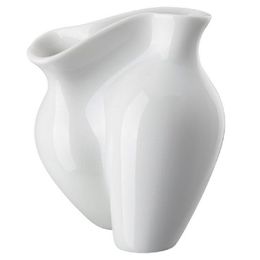 Rosenthal Dekoobjekt Miniatur-Vase La Chute Weiß