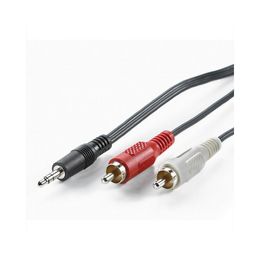 Value 3,5mm (ST)-zu-Cinch (2x ST) Kabel Audio-Kabel