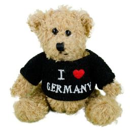 Teddys Rothenburg Schlüsselanhänger Plüschteddybär mit Pullover "I love Germany" 10 cm