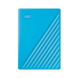 Western Digital WD My Passport 4TB ext. Festplatte blau externe HDD-Festplatte
