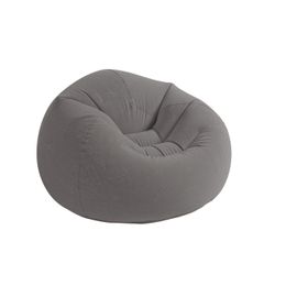 Intex Luftsessel Intex Sessel BeanLess Bag grau