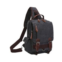 OKWISH Laptoprucksack Canvas Laptop Rucksack Rucksäcke Schulrucksack Laptoptasche (Tablet Ipad Laptop Notebook Tasche Schule Uni Rucksack aus Canvas