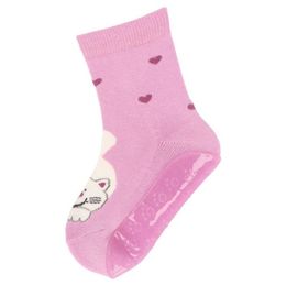 Sterntaler® ABS-Socken Fliesen Flitzer AIR Katze