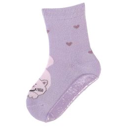 Sterntaler® ABS-Socken Fliesen Flitzer AIR Katze