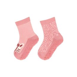 Sterntaler® ABS-Socken Fliesen Flitzer AIR DP Zebra (2-Paar)