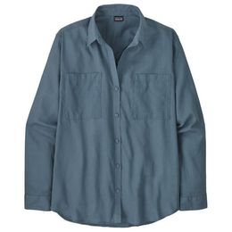 Patagonia - Women's LW A/C Buttondown - Bluse Gr XS blau/grau