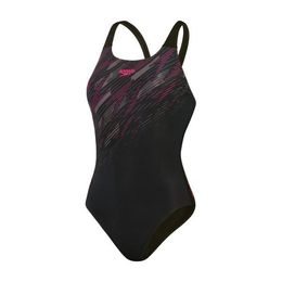 Speedo - Women's Hyperboom Placement Muscleback - Badeanzug Gr 34 schwarz