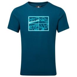 Mountain Equipment - Yorik Himalaya Tee - T-Shirt Gr S blau