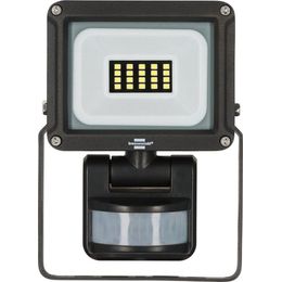 Fa.Brennenstuhl Brennenstuhl LED Wandstrahler JARO 1060 P, LED fest integriert, für außen, mit Bewegungsmelder, schwarz