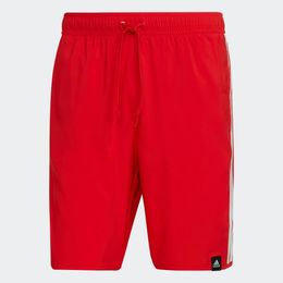 Adidas Classic-Length 3-Streifen Badeshorts