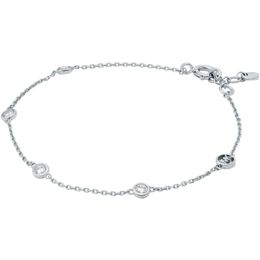 Armband Michael Kors "PREMIUM, MKC1716CZ710, MKC1716CZ040" Armbänder Gr. Silber 925 (Sterlingsilber), silberfarben (silberfarben, kristallweiß, kristallweiß) Damen Armbänder Silber