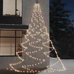 LED-Wandbaum mit Metallhaken 720 led Warmweiß 5m Indoor Outdoor vidaXL237547