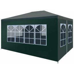 Partyzelt Familienzelt Zelt für Camping/Markt/Festiva 3x4 m Grün XDGN143525 MAISONCHIC