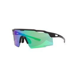 Endurance Sportbrille Alberto, im verspiegelten Half-Frame-Design mit UV-Schutz, grün