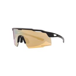 Endurance Sportbrille Alberto, im verspiegelten Half-Frame-Design mit UV-Schutz, goldfarben