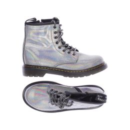 Dr. Martens Damen Stiefelette, silber, Gr. 36