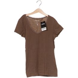 Zero Damen T-Shirt, braun, Gr. 34