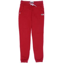 Superdry Damen Stoffhose, rot