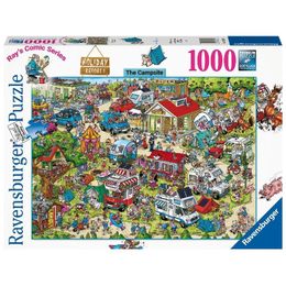 RAVENSBURGER VERLAG Puzzle HOLIDAY RESORT 1 - THE CAMPSIDE (1000 Teile)