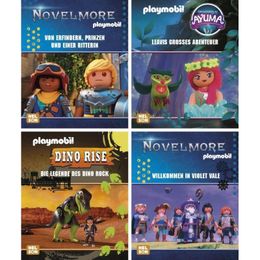 Nelson Mini-Bücher: 4er Playmobil 5-8, Gebunden