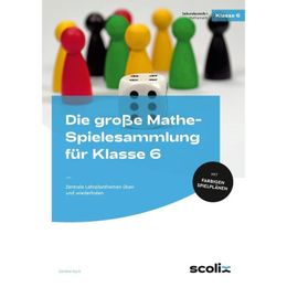 Die große Mathe-Spielesammlung für Klasse 6, m. 1 Beilage - Günther Koch, Geheftet