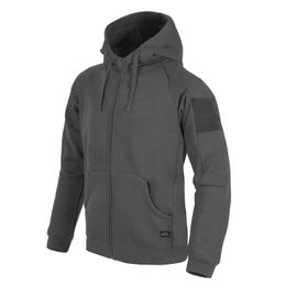 Helikon-Tex Urban Tactical Hoodie Lite FullZip grau Gr&ouml;&szlig;e S