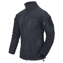 Helikon-Tex Alpha Tactical Jacket Grid Fleece navy Gr&ouml;&szlig;e S