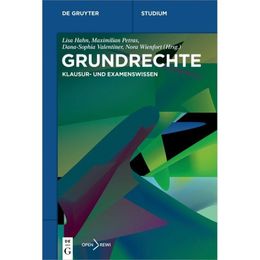 De Gruyter Grundrechte, Kartoniert (TB)