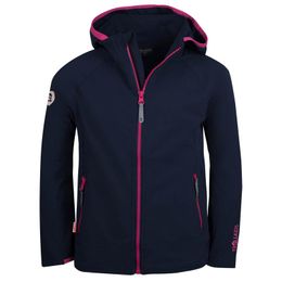 Trollkids - Funktionsjacke KVALVIKA in navy/magenta, Gr.104