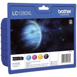 Brother Straßenbesen Brother LC-1280 XL Value-Pack BK/C/M/Y