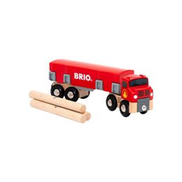 Brio® Spielzeug-Eisenbahn Holztransporter mit Magnetladung