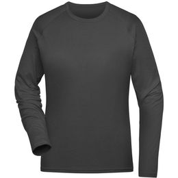 James Nicholson James & Nicholson Trainingsshirt Sport Shirt langarm FaS50521 aus recyceltem Polyester