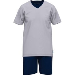 Tom Tailor Pyjama Herren-Shorty Single-Jersey Streifen