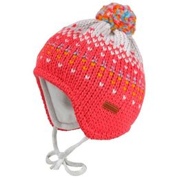 MaxiMo - Baby Girl's Mütze ausgenäht Gr 45 cm rot