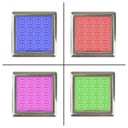 kalb LED Glaskantenbeleuchtung LED RGB Vitrinenbeleuchtung Glasbodenbeleuchtung Schrankleuchte SET