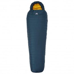 Mountain Equipment - Helium Solo - Daunenschlafsack Gr Regular - Body Size: 185 cm Zip: Left Blau