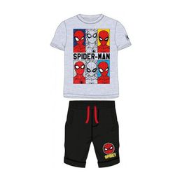 Spiderman Shirt & Hose Spider-Man Kurz-Bekleidungsset für Jungen