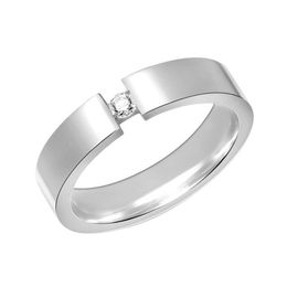 UNIQUE Silberring UNIQUE Silberring 925 Sterling Silber Zirkonia poliert 4