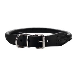 Hunter Tierbedarf Tier-Halsband Elchleder Round & Soft