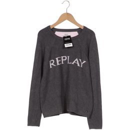 Replay Damen Pullover, grau