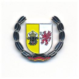 hegibaer Anstecknadel Mecklenburg-Vorpommern Wappen Schwerin Deutschland Pin Anstecker 0919 (1-tlg)