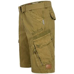 Geographical Norway Shorts Cargo Shorts kurze Hose knielang Short Bermuda Sommer Urlaub Freizeit