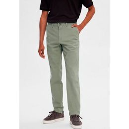 Selected Homme Chinohose SLH175-SLIM NEW MILES FLEX PANT NOOS, grün